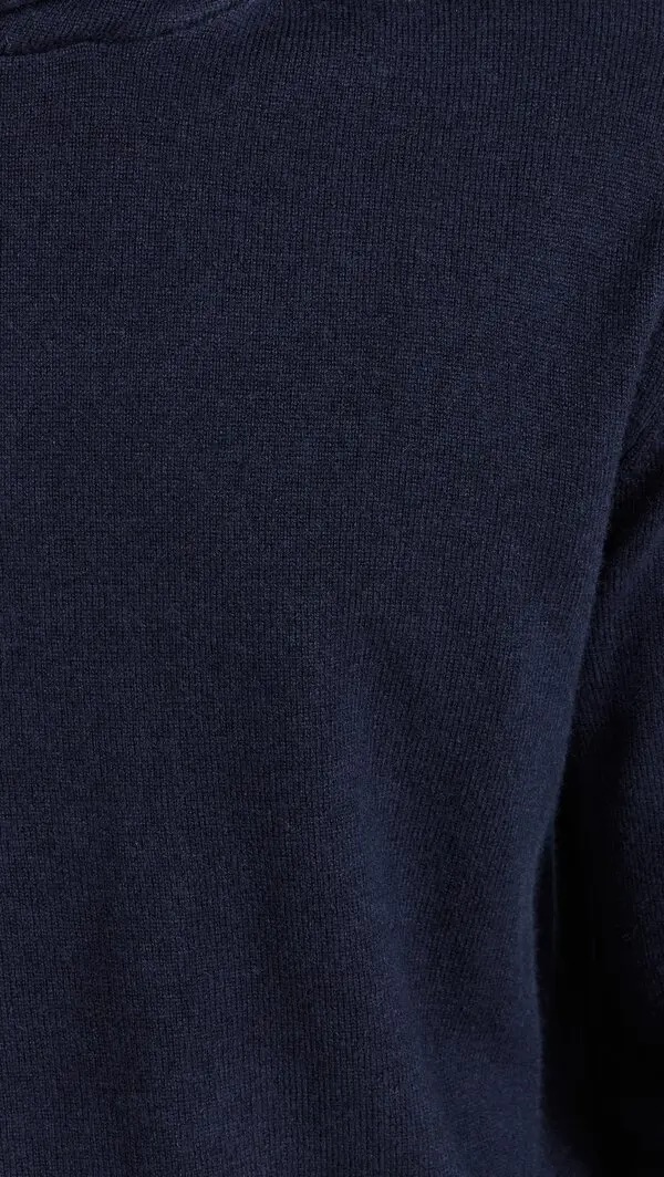 Greyson Koko Cashmere Blend Hoodie Sweater - Maltese Blue