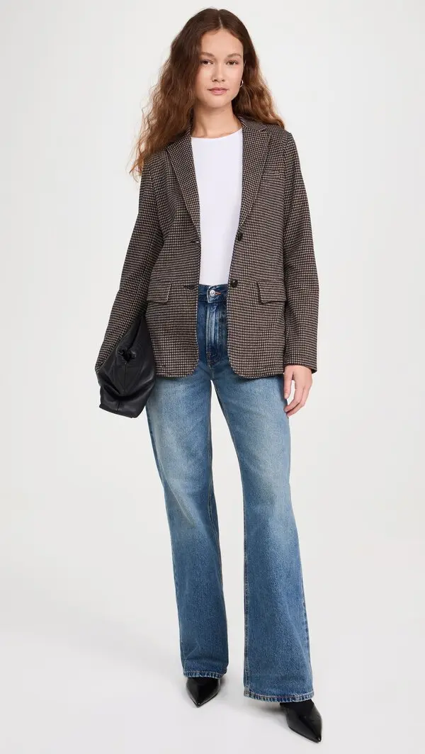 Faherty Brand Houndstooth Inlet Blazer
