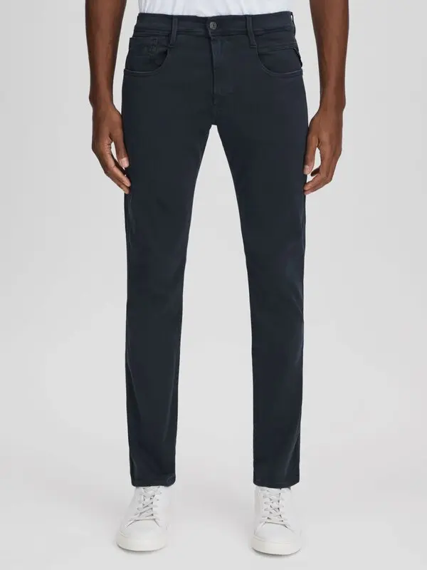 REPLAY Slim Fit Garment Dyed Jeans - Blue