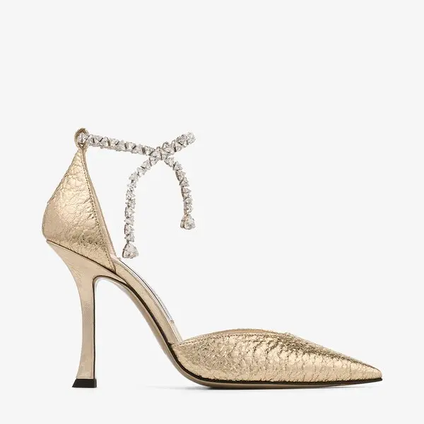 JIMMY CHOO Stevie 100 Pumps - Silver