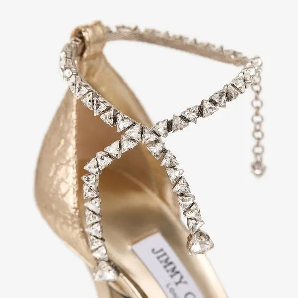 JIMMY CHOO Stevie 100 Pumps - Silver