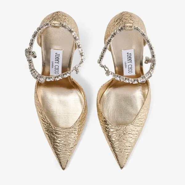 JIMMY CHOO Stevie 100 Pumps - Silver