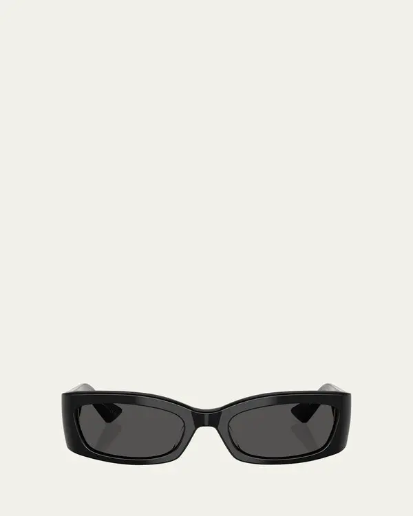 KHAITE X OLIVER PEOPLES Ov5575su Rectangle Sunglasses - Black