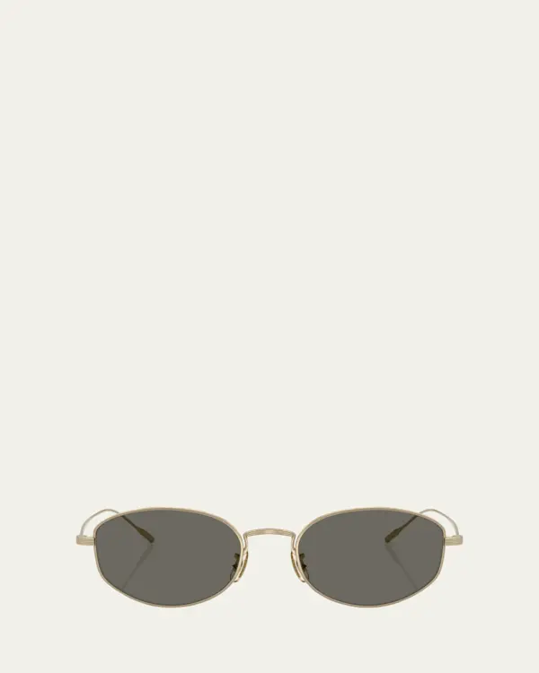 Oliver Spencer Ov1347st Sunglasses - Gold Grey