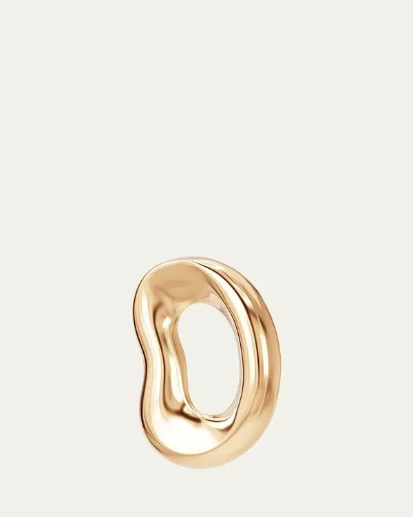 Charlotte Chesnais Shima Vermeil Single Earring - Gold
