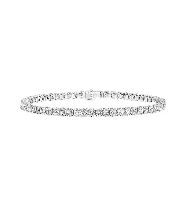 Graff Classic Oval Cut Diamond Bracelet - White Gold