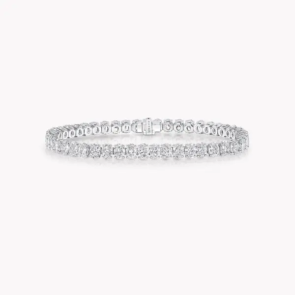 Graff Classic Oval Diamond Bracelet - White Gold
