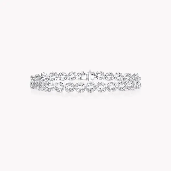 Graff Classic Butterfly Diamond Bracelet - White Gold