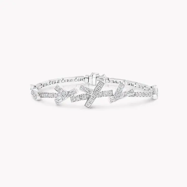 Graff Threads Diamond Bracelet - White Gold