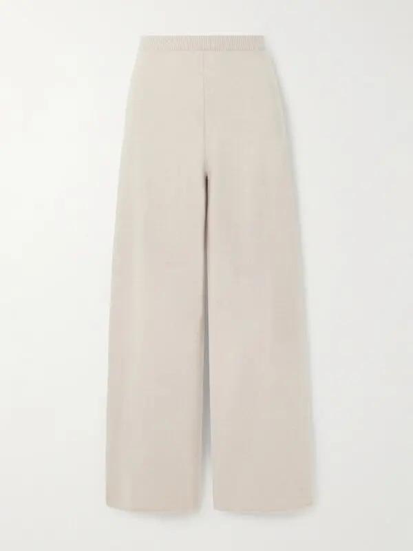 Skin Payton Cashmere Wide-leg Pants