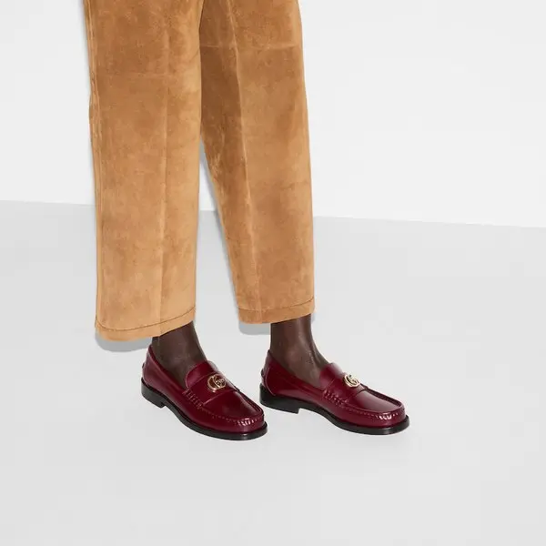 Gucci Loafer With Double G - Red | Editorialist display picture 3