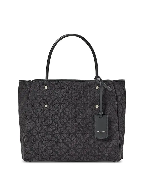 Kate Spade New York Spade Flower Jacquard Tote - Black Multi