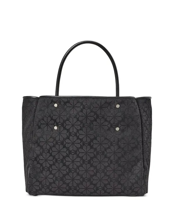 Kate Spade New York Spade Flower Jacquard Tote - Black Multi