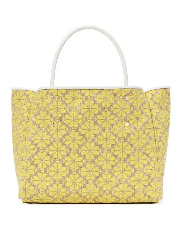 Kate Spade New York Spade Flower Jacquard Tote - Yellow Multi