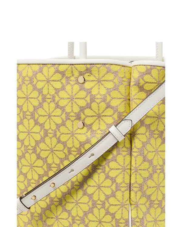 Kate Spade New York Spade Flower Jacquard Tote - Yellow Multi
