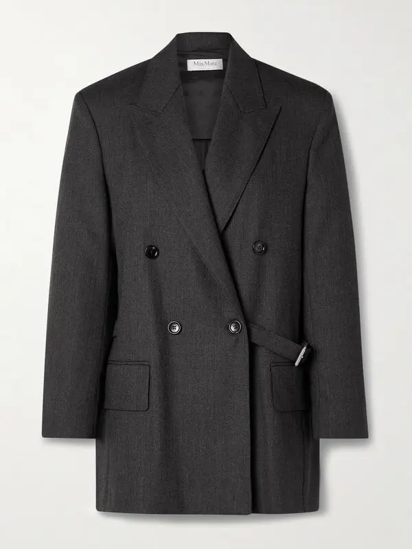 Max Mara Oversized Wool-twill Blazer