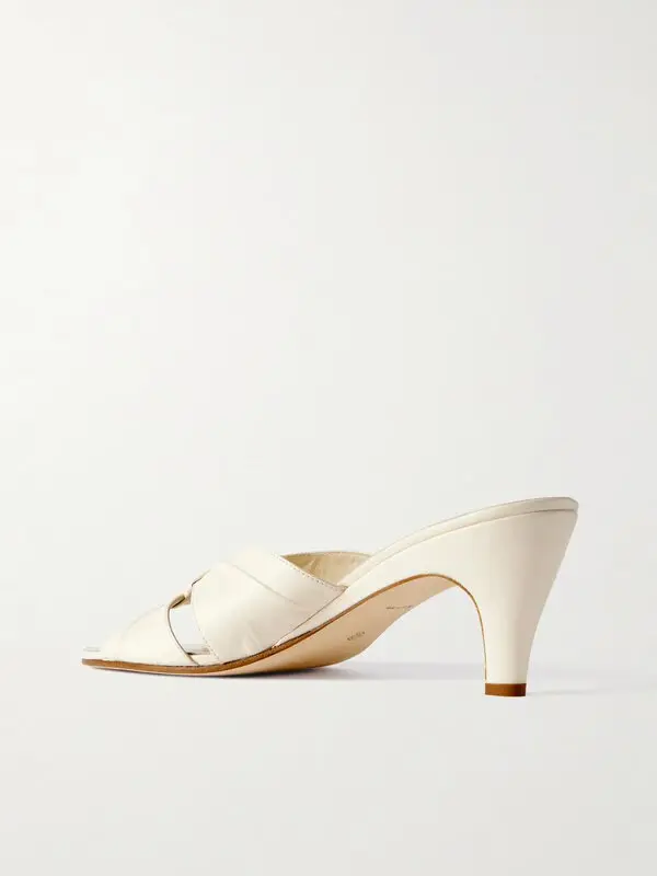 THE ROW Knotted Leather Mules