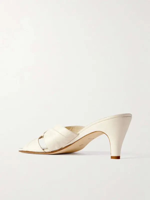 THE ROW Knotted Leather Mules