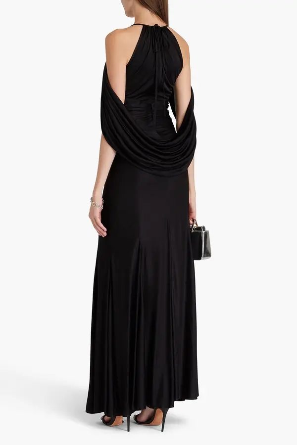 Huishan Zhang Bernice Draped Gown
