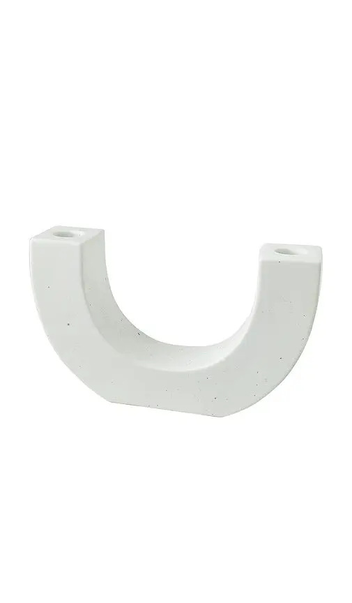 PADDYWAX U Taper Holder - White
