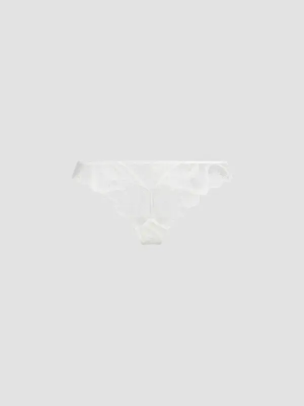Kiki De Montparnasse Leche Moi Thong - Ivory