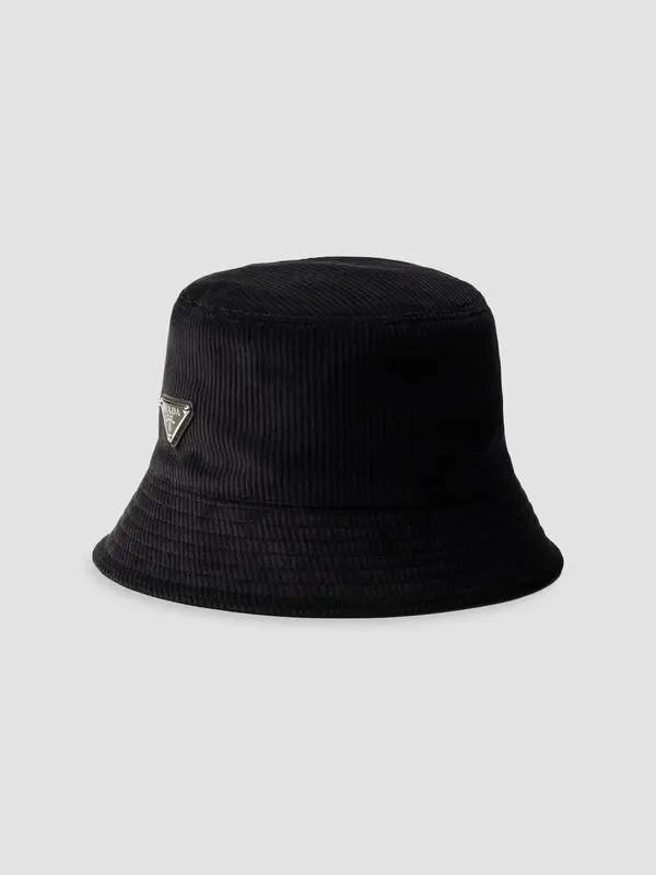 Prada Corduroy Bucket Hat