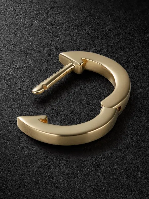 SYDNEY EVAN 14-karat Single Hoop Earring