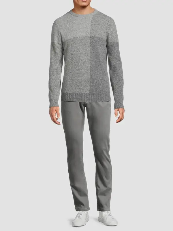 Robert Barakett Golden Wool Crewneck Sweater