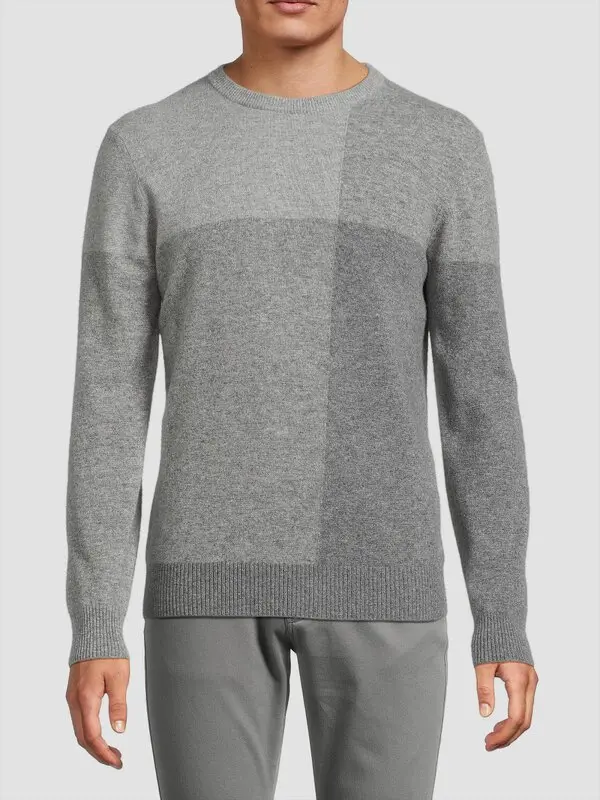 Robert Barakett Golden Wool Crewneck Sweater