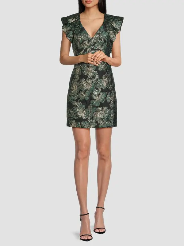 Lilly Pulitzer® Kaida Brocade Shift Minidress