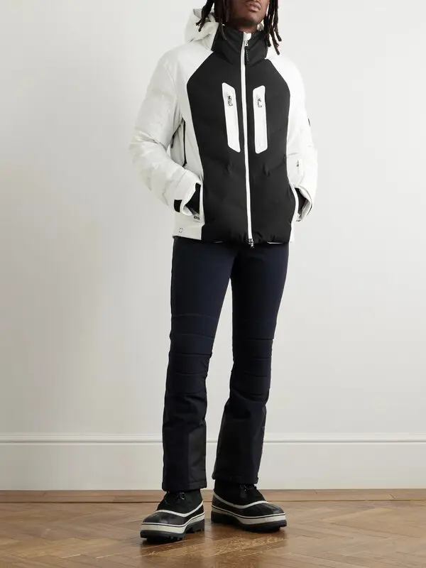 Bogner Felos-d Two-tone Quilted Hooded Down Jacket