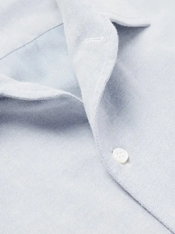 Loro Piana André Cotton-flannel Shirt