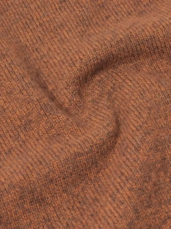 Loro Piana Mastallone Wool Sweater - Orange