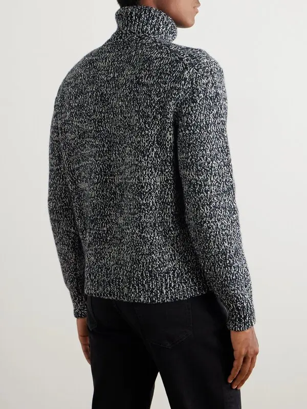 Loro Piana Alagana Cashmere-blend Rollneck Sweater