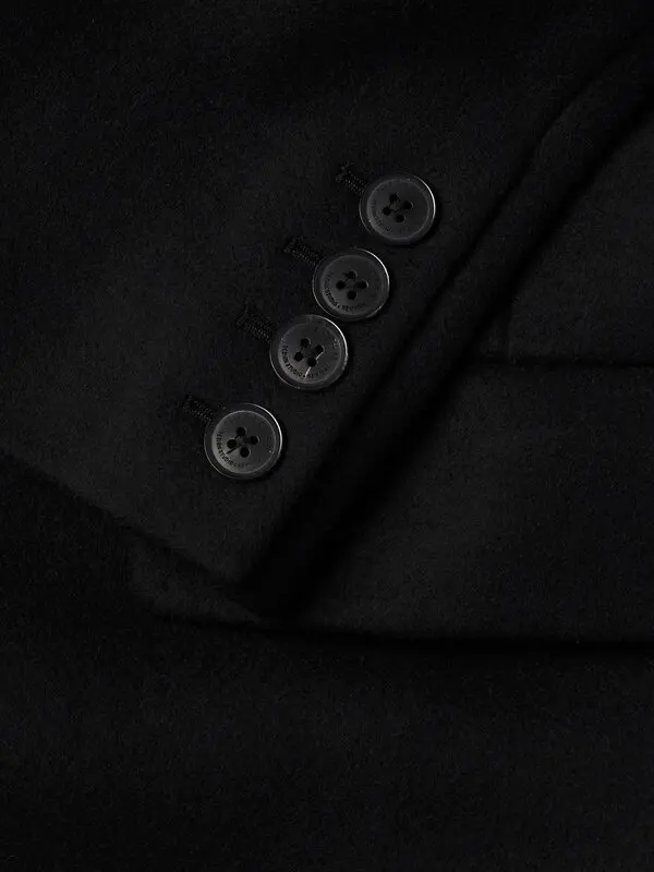 NILI LOTAN Double-breasted Wool-blend Coat