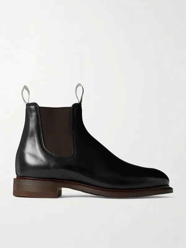 R.M.WILLIAMS Urban Turnout Leather Chelsea Boots - Black