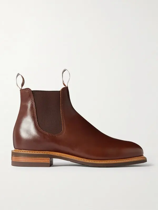 R.M.WILLIAMS Urban Turnout Leather Chelsea Boots - Brown