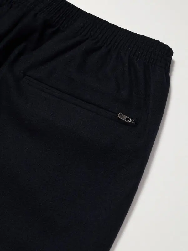Loro Piana Gaspard Tapered Virgin Wool And Cashmere-blend Trousers