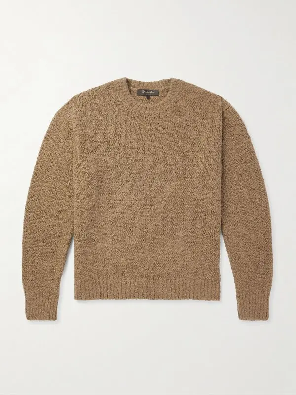 Loro Piana Folecchio Cashmere And Silk-blend Sweater
