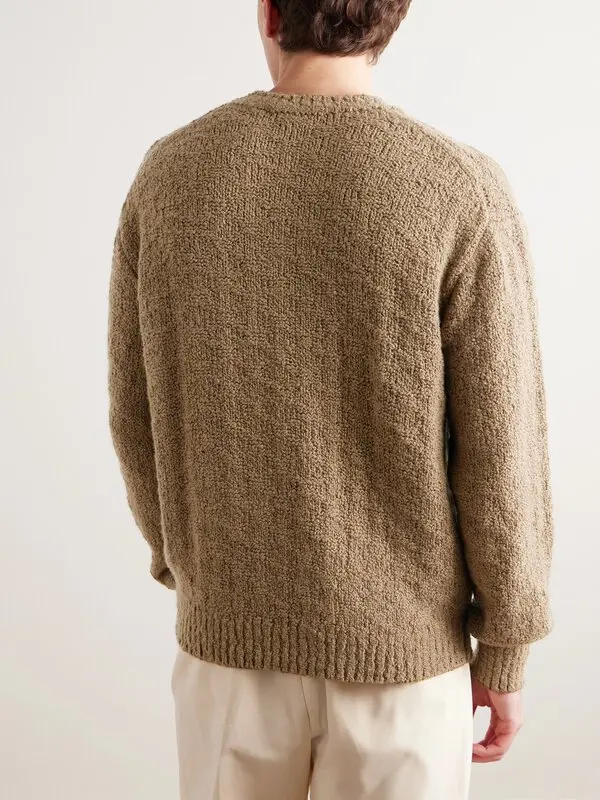 Loro Piana Folecchio Cashmere And Silk-blend Sweater