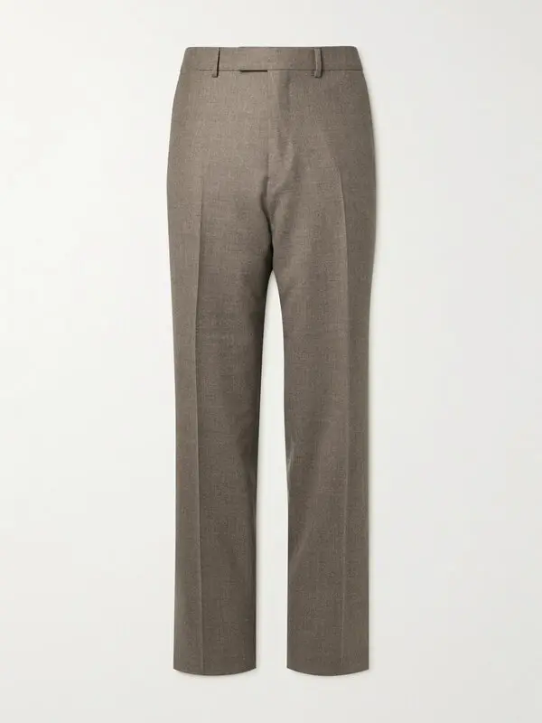 Loro Piana Jacey Straight-leg Virgin Wool Trousers