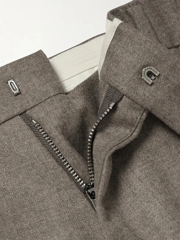 Loro Piana Jacey Straight-leg Virgin Wool Trousers
