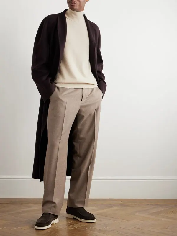 Loro Piana Arona Cashmere Rollneck Sweater - Neutrals