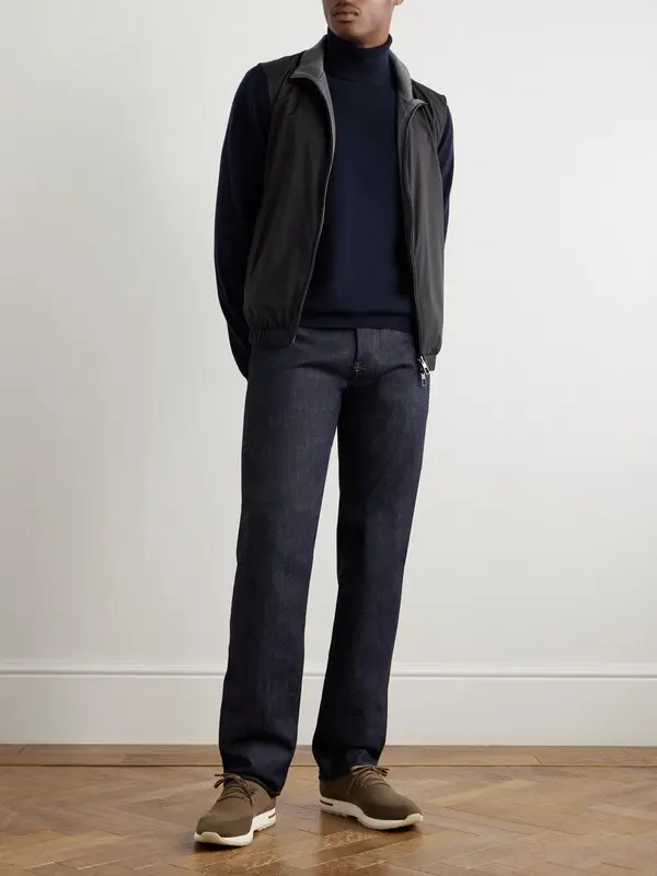 Loro Piana Kamen Straight-leg Cashdenim® Jeans