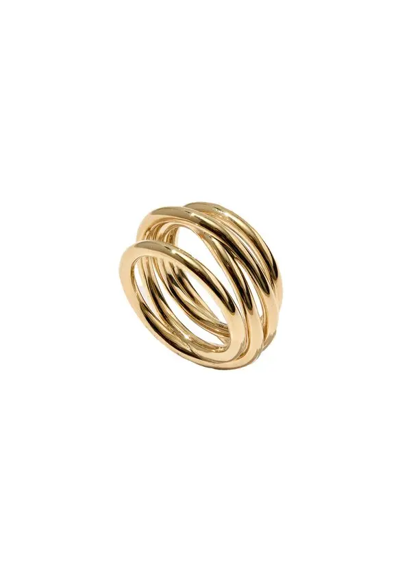 OTIUMBERG Twine Ring - Gold