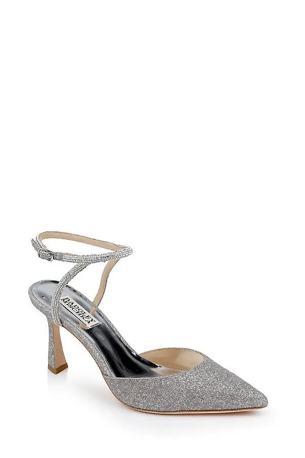 Badgley Mischka Kamilah Heels - Silver