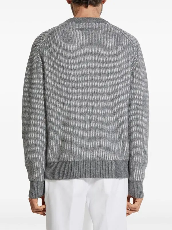 Zegna Two-tone Jumper