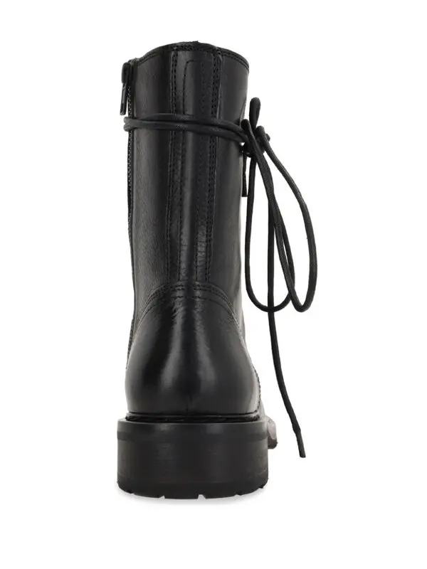 ANN DEMEULEMEESTER Lace-up Leather Boots