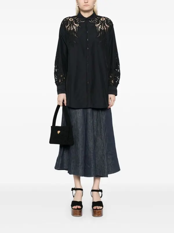 Ulla Johnson Harden Lace Shirt