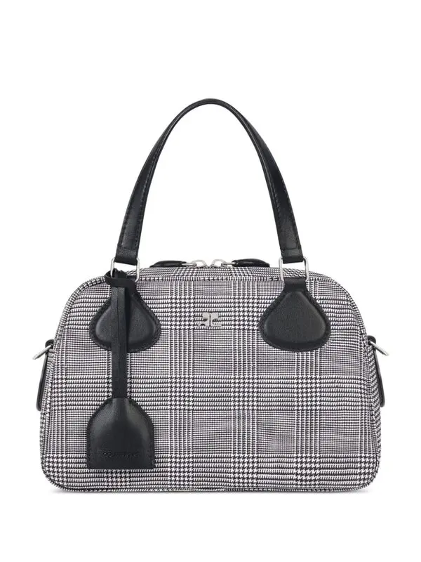 COURREGES Houndstooth Bowling Bag